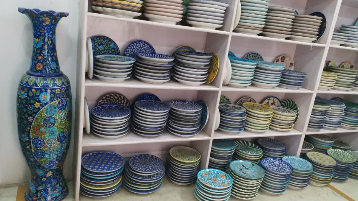Why Pink City's Ancient Iranian Blue Pottery Art Is Facing Existential ...