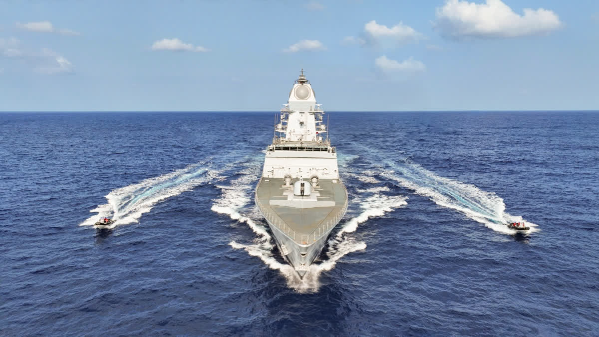 'Udaygiri', Second Ship Of Project 17A Stealth Frigate Delivered To Navy