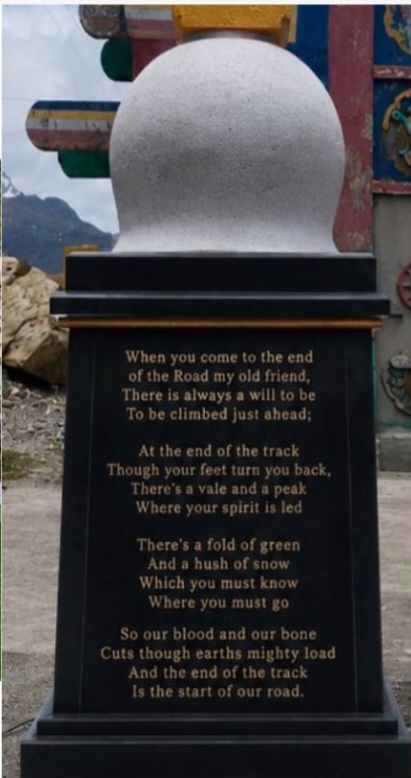Forgotten Memorial At Old Sela Pass Restored To Honour BRO Personnel ...