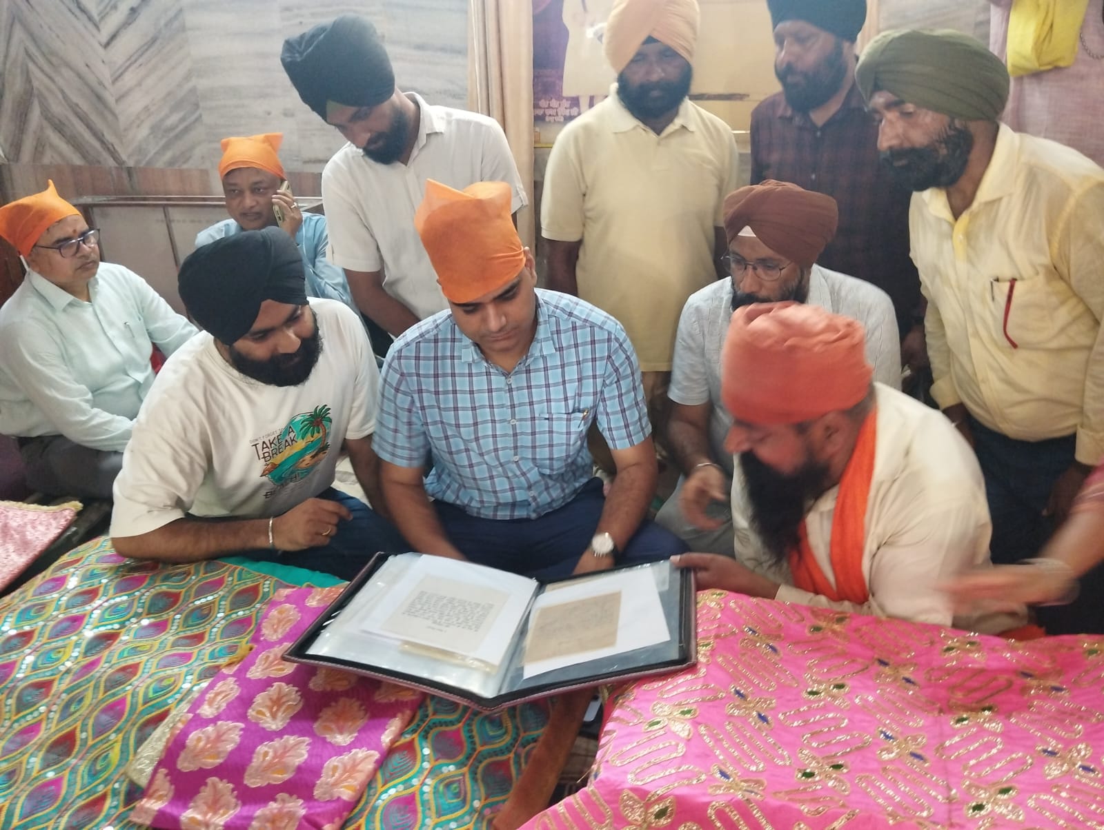 Historic Sikh Treasures Including Guru Tegh Bahadur's 'Handwritten ...