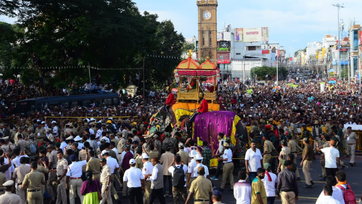 Mysuru Dasara: Grand Jamboo Savari Concludes with Lakhs Paying Tribute ...