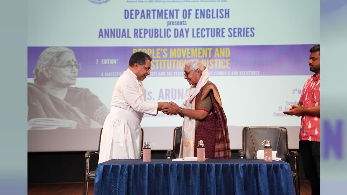 Aruna Roy Highlights Role Of People’s Movements In Strengthening Democracy