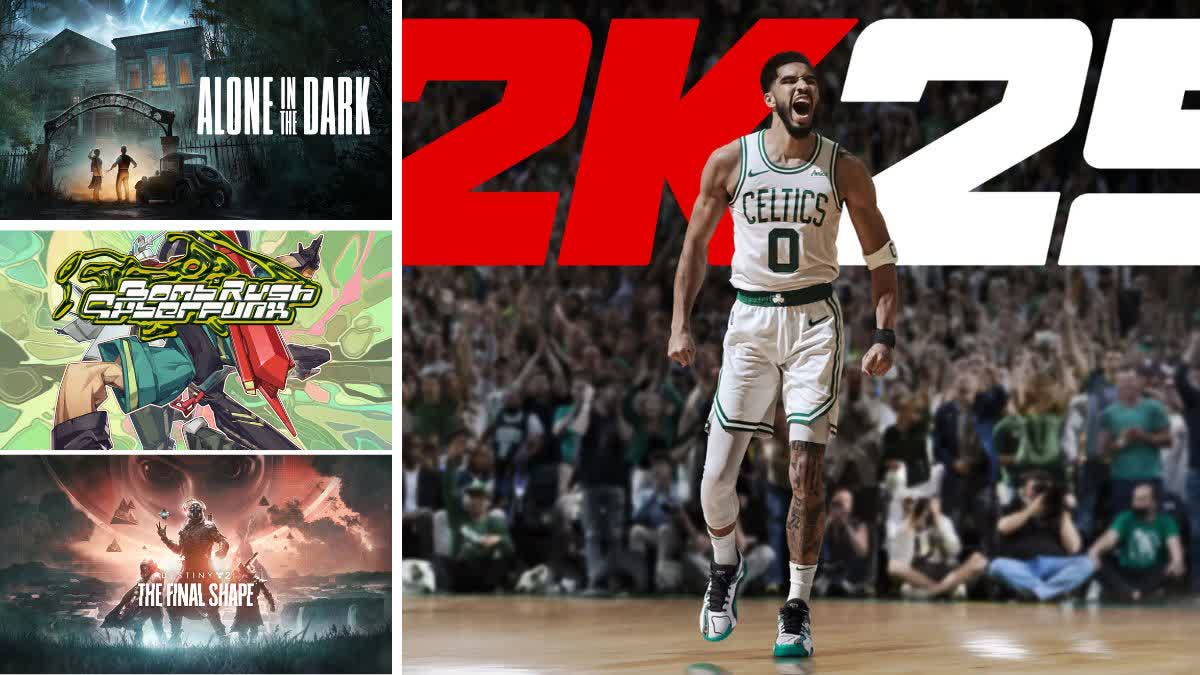 NBA 2K25, Alone In The Dark, Bomb Rush Cyberfunk Join PlayStation Plus ...