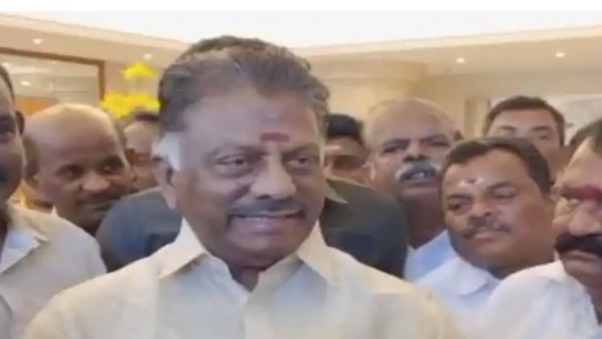 Former AIADMK Leader O Panneerselvam Meets Amit Shah, Calls It ...