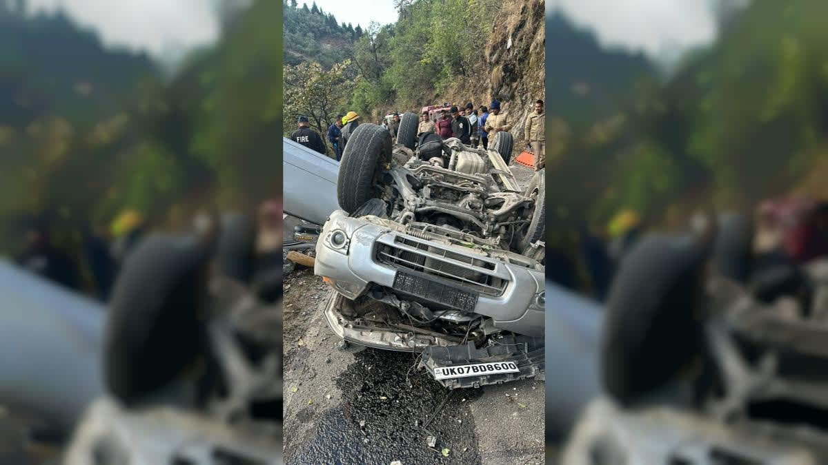 5 Killed, One Critically injured after Car Plunges into Gorge in Mussoorie