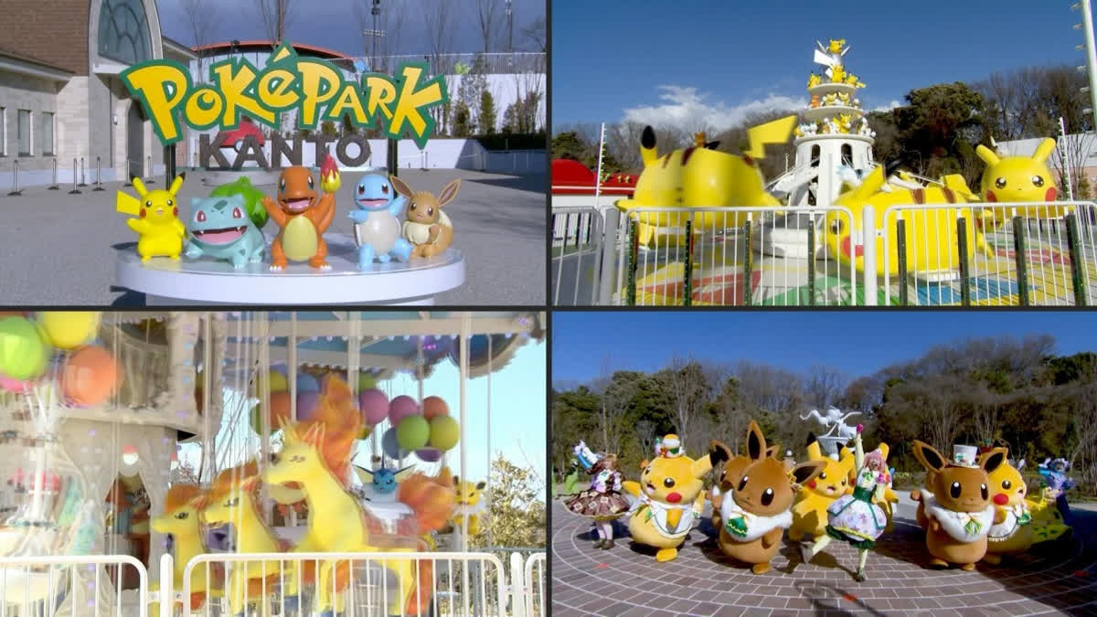First Permanent Pokemon Theme Park Opens In Tokyo