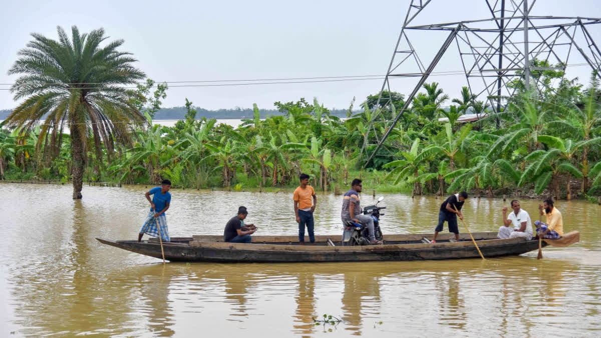 Assam Monsoon Floods: 21 Districts Affected, Death Toll Reaches 14