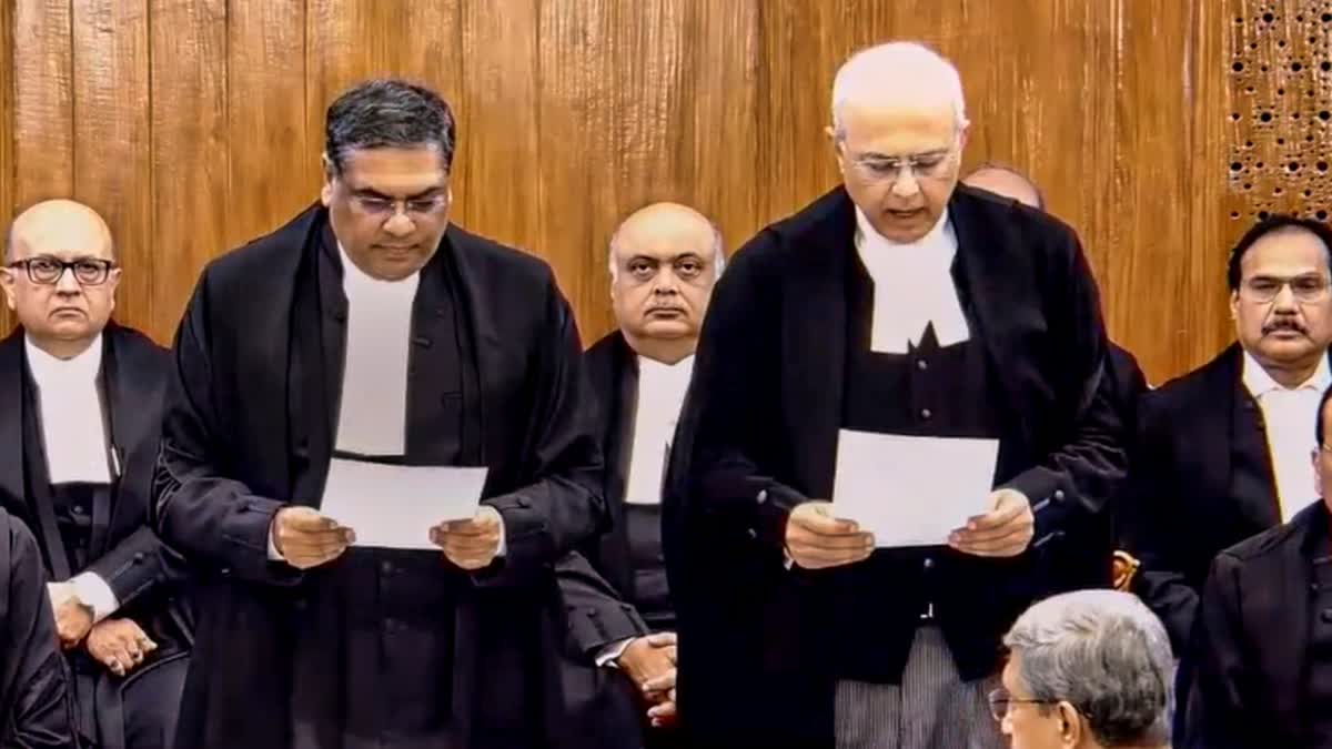 Supreme Court: Justice Manmohan Sworn-in As Apex Court Judge; Working ...