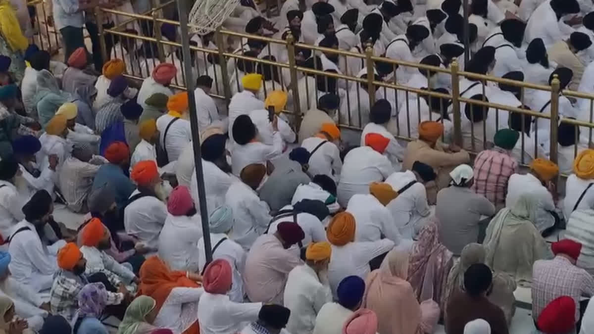 Large Gathering Marks 42nd Anniversary Of Operation Blue Star At Akal Takht
