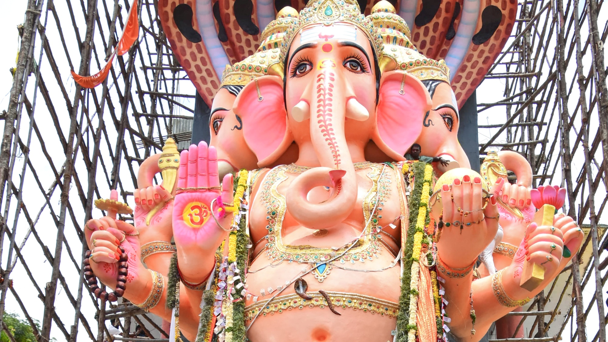 Immersion Of Lord Ganesh Idols Underway In Hyderabad