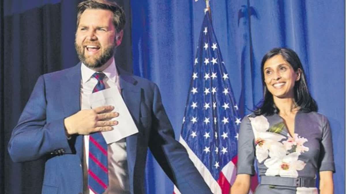 Telugu-Origin Usha Chilukuri Creates History as America's 'Second Lady'