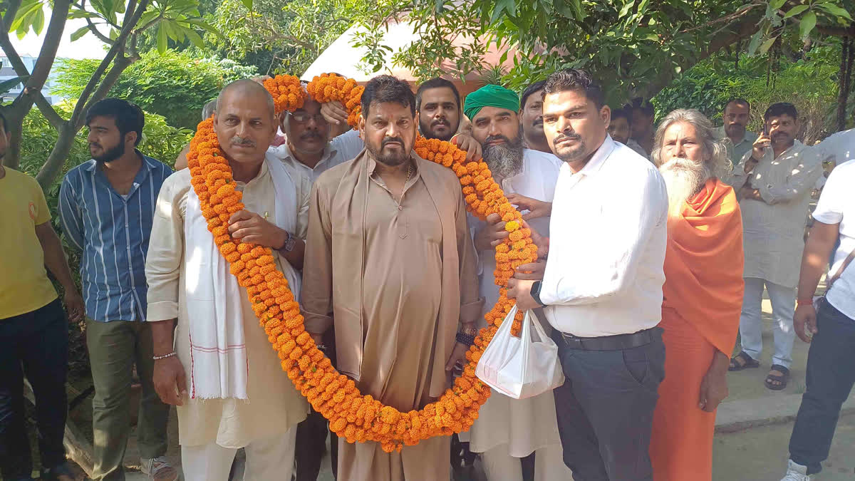 Brij Bhushan Calls Female Grapplers' Allegations 'Congress Conspiracy' As Phogat, Punia Join Party