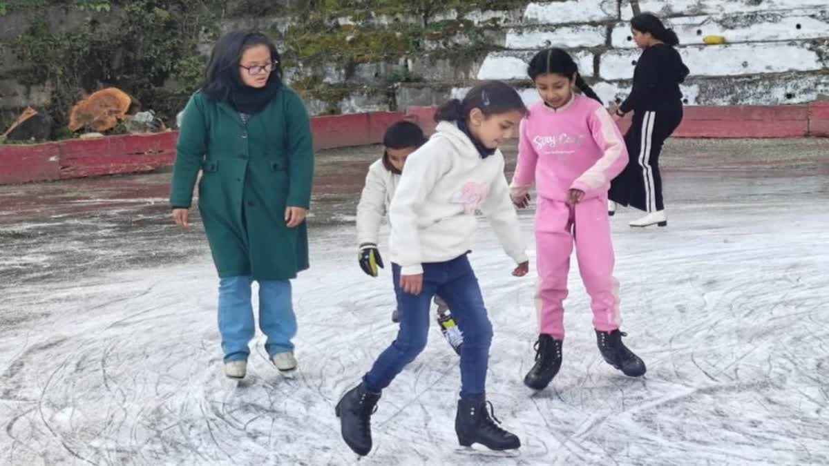 Ice Skating Begins At Shimla’s Iconic 105-Year-Old Natural Rink