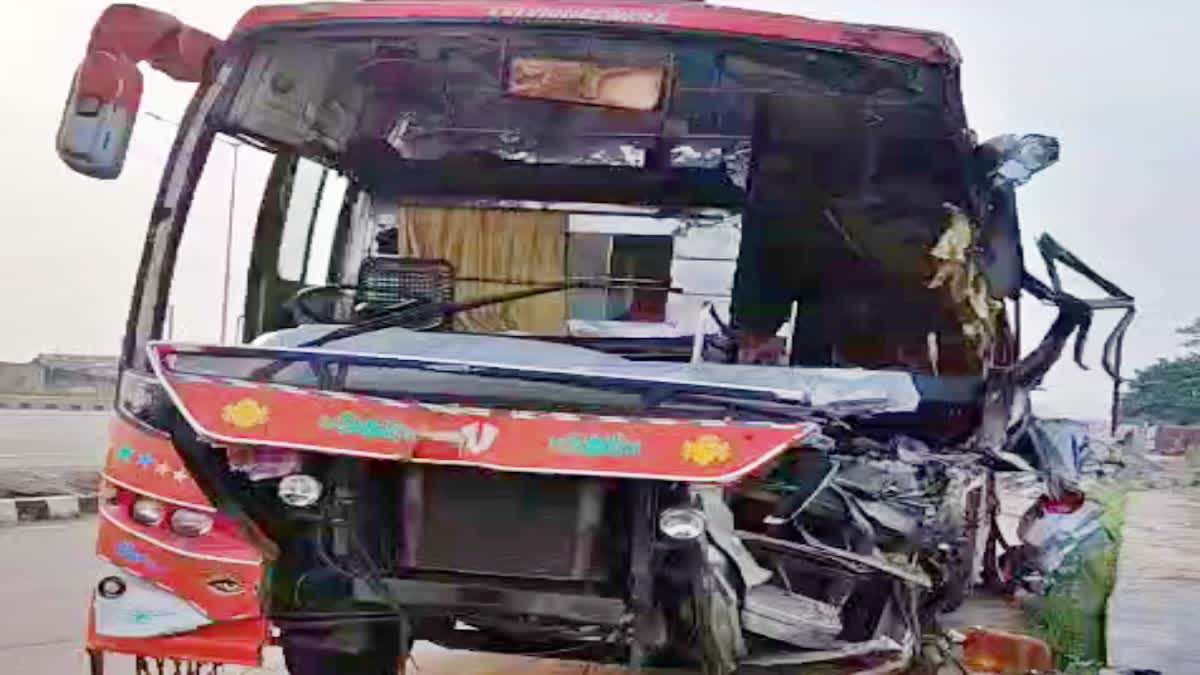 Three Andhra Pilgrims Killed, 22 Injured As Bus Rams Into Stationary ...