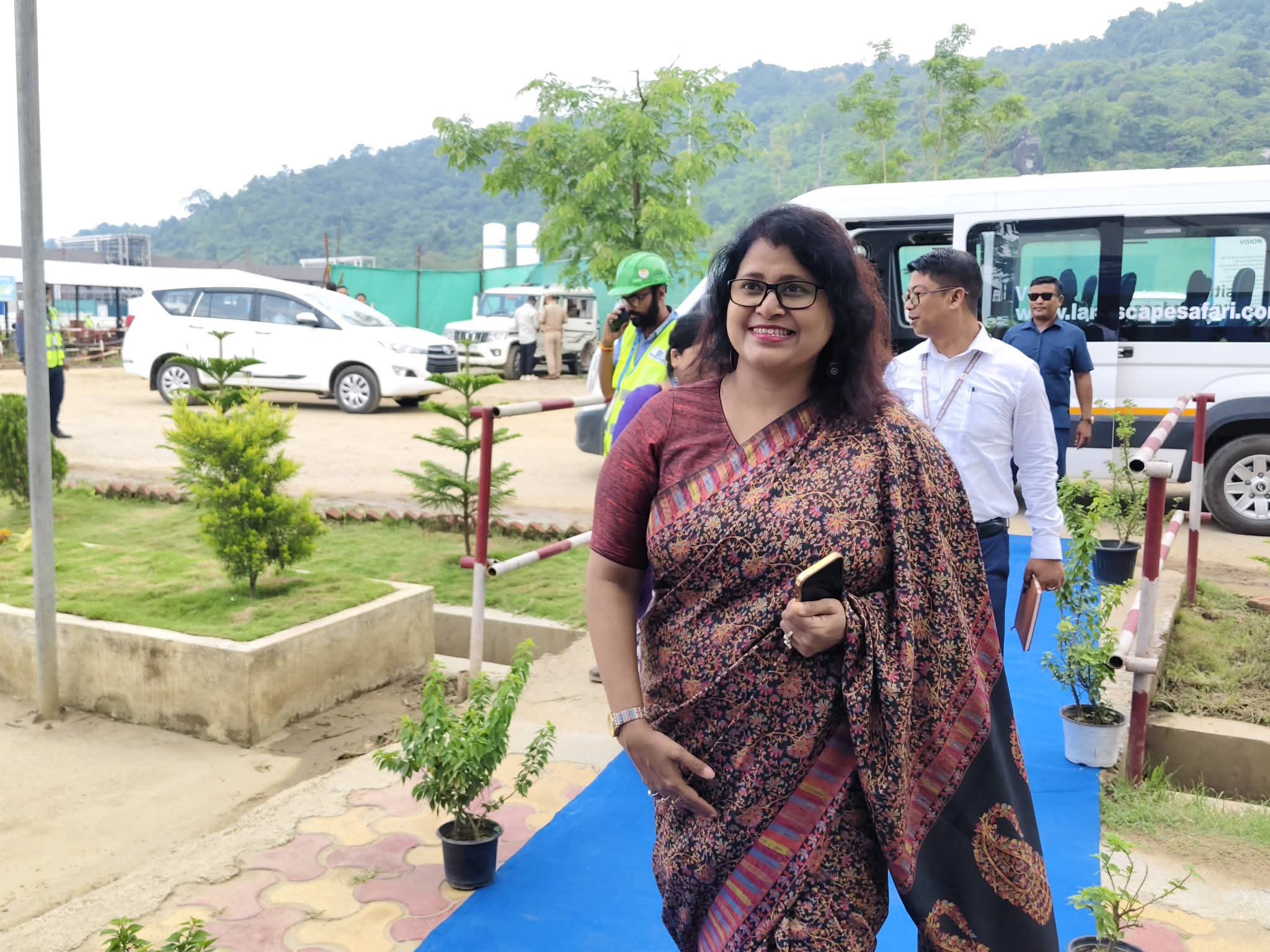 জাগীৰোডৰ ছেমিকণ্ডাক্টৰ প্ৰকল্প পৰিদৰ্শন ইউৰোপীয় সংঘৰ প্ৰতিনিধি দলৰ