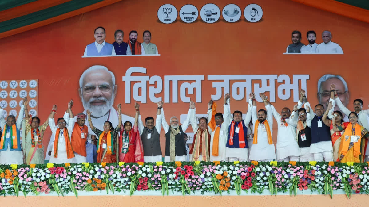 Bihar Polls 2025 In Photos: Star Campaigners Make Final Push Ahead Of ...