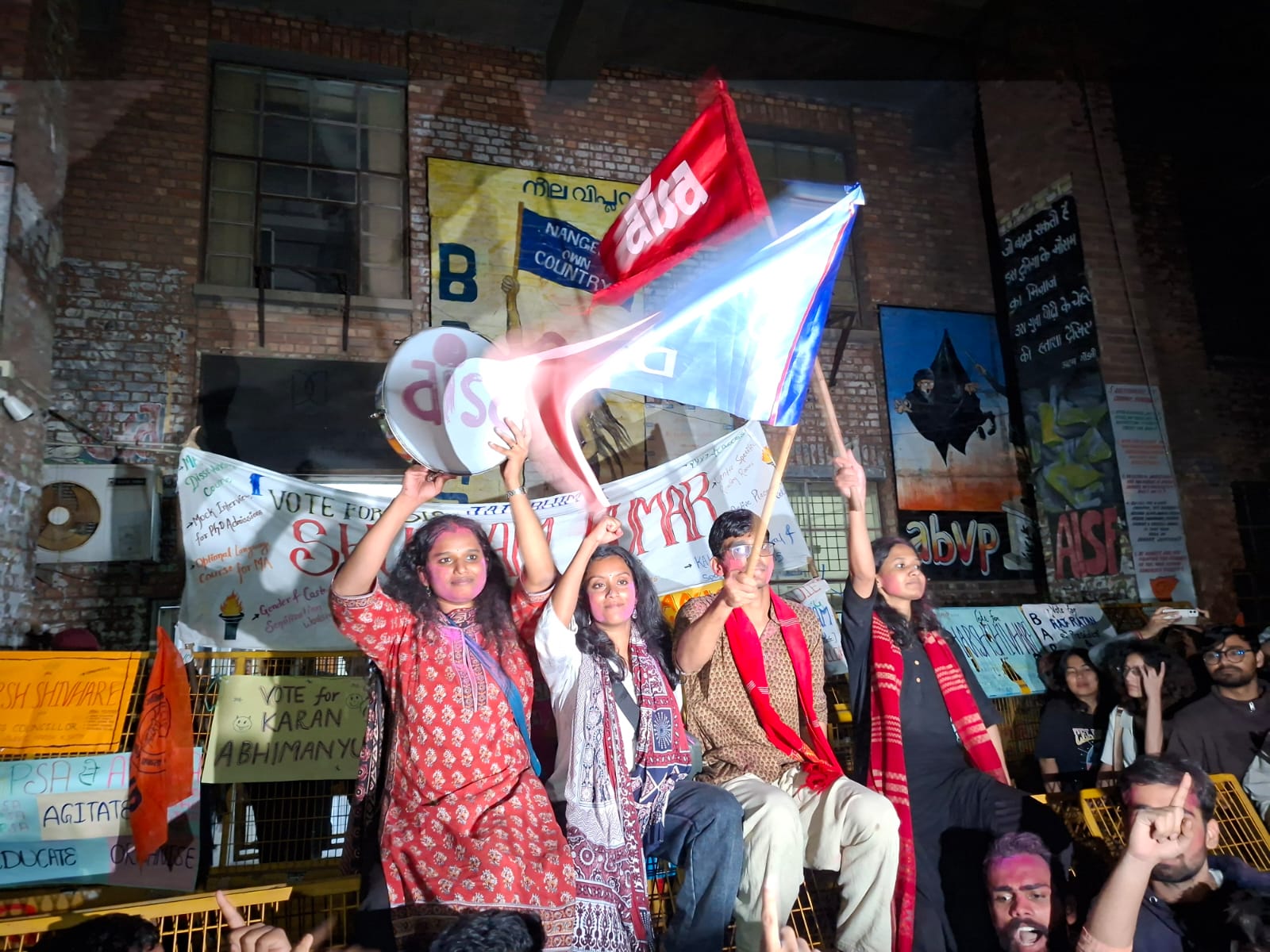 JNU Students' Union Elections 2025: Student From Varanasi Becomes JNUSU ...
