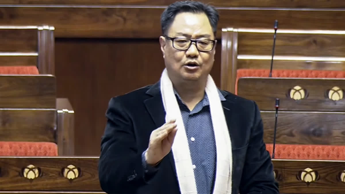 Kiren Rijiju Backs BJP Women MPs' Complaint, Accuses Congress Of ...