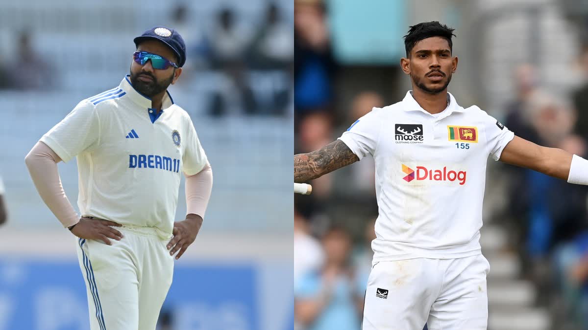 టాప్‌ 5లోకి రోహిత్- శ్రీలంక ప్లేయర్ ఏకంగా 42 స్థానాలు జంప్ - ICC Test ...