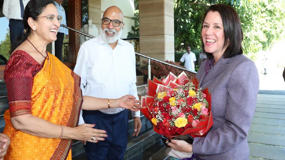 Laura Williams, US Consul General In Hyderabad, Visits Ramoji Film City