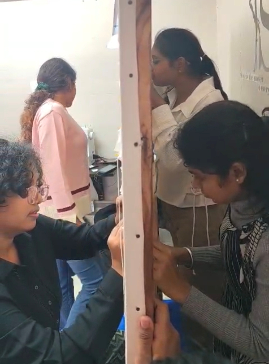 Berhampur Students Create PM Modi's Portrait With Waste Cloth, Without ...