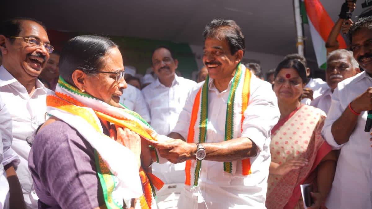 Three-Time Kerala CPI(M) Legislator Aisha Potty Joins Congress