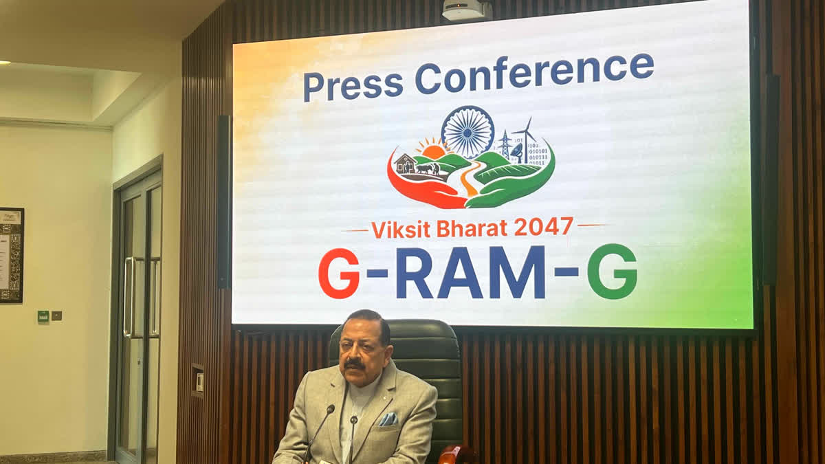 VB-G RAM G Bill Carries Gandhian Spirit, Not Fake Job Cards: Jitendra Singh