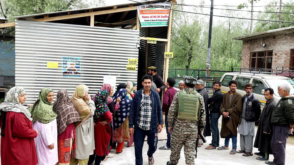 Lok Sabha Election 2024: 35.75 Percent Voting in Srinagar Till 5 PM