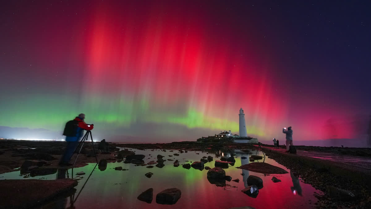 Solar Storms Bring Colorful Northern Lights To Unexpected Places