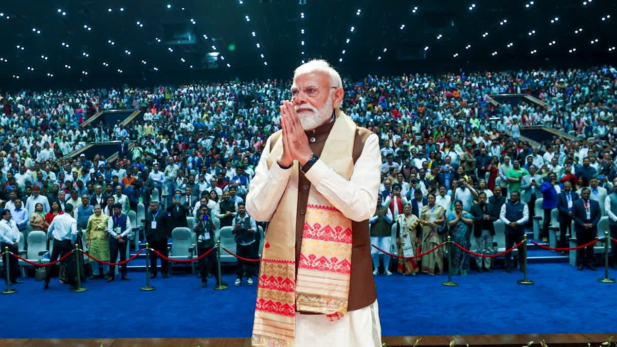 LIVE: PM Modi Lays Foundation Stone, Inaugurates Development Works In ...