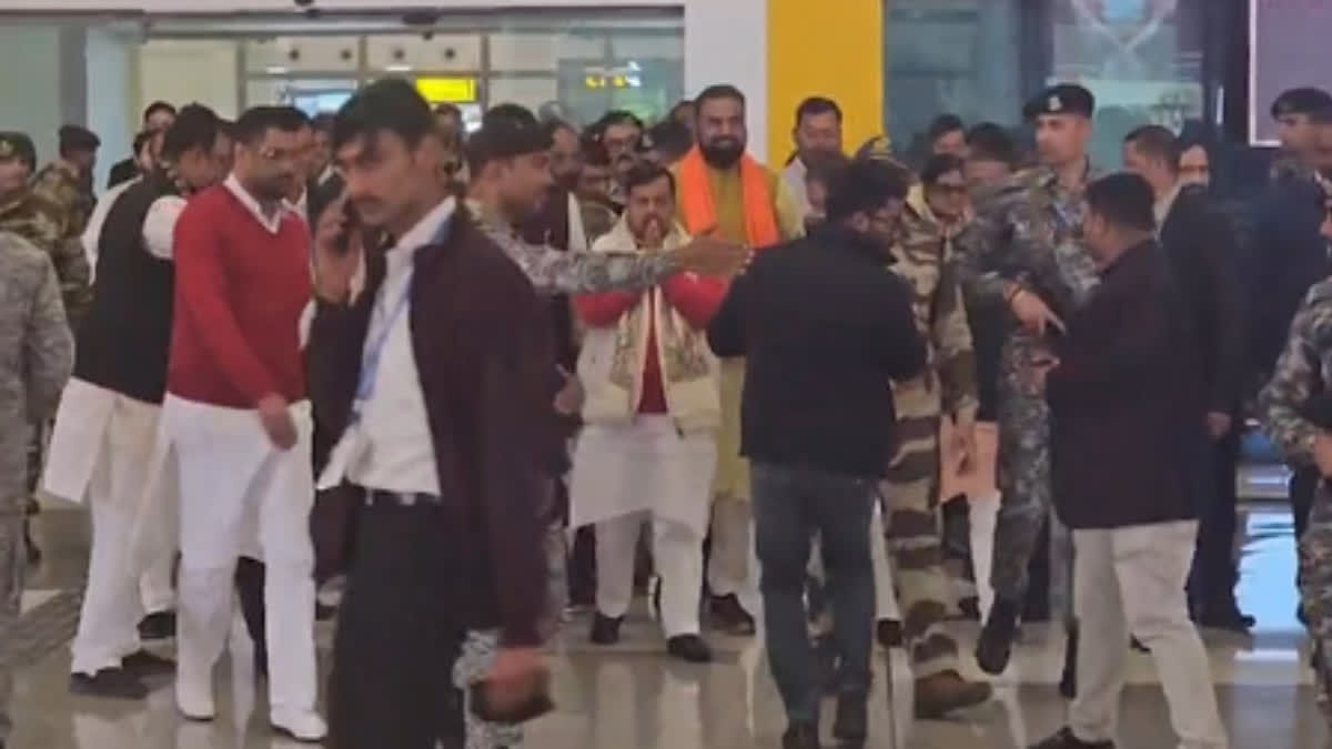 Nitin Nabin Arrives In Patna For Two-Day Visit, Will Organise Chura ...