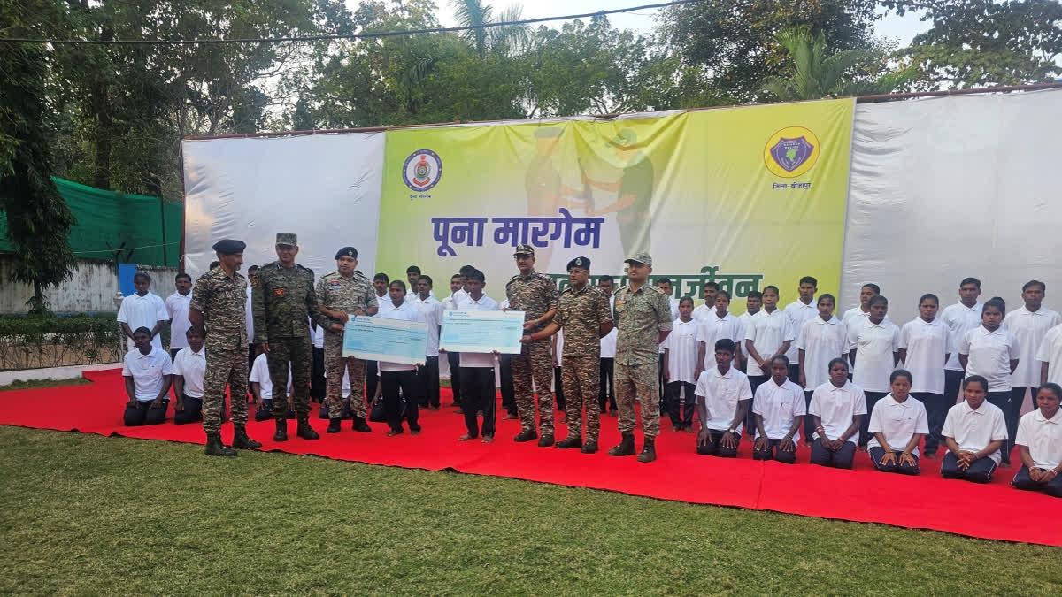 52 Naxals Lay Down Arms in Bijapur After Being Influenced by ...