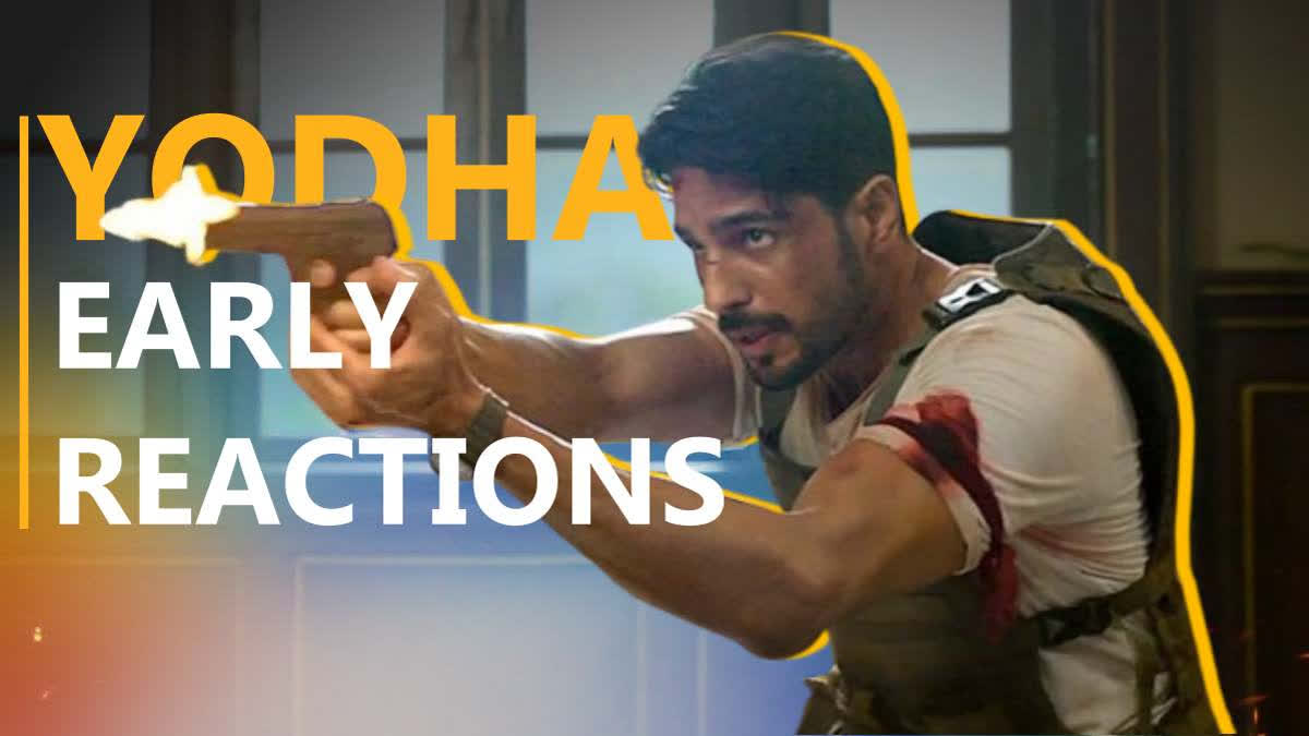 Yodha X Review: Netizens Laud Sidharth Malhotra's 'Baap Level Entry ...