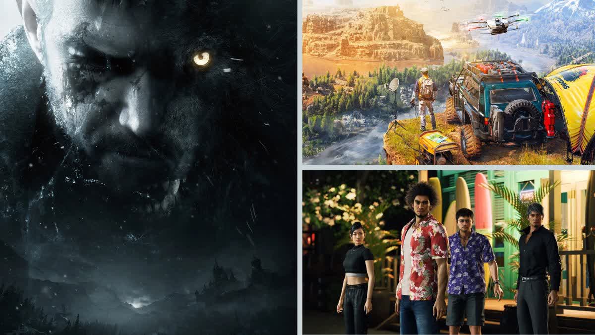 Resident Evil Village, Like A Dragon: Infinite Wealth, Six More Games ...