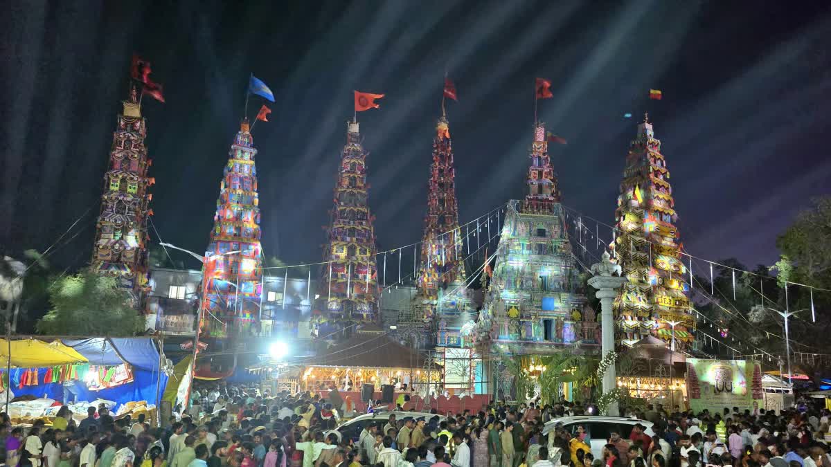ಹುಸ್ಕೂರು ಮದ್ದೂರಮ್ಮ ಜಾತ್ರೆ: 17 ಬೃಹತ್ ತೇರುಗಳೇ ಇಲ್ಲಿನ ಪ್ರಮುಖ ಆಕರ್ಷಣೆ