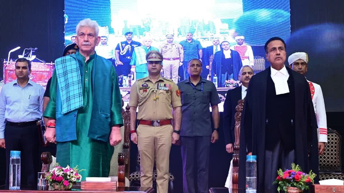 Justice Arun Palli Sworn In As Chief Justice Of Jammu And Kashmir And Ladakh High Court