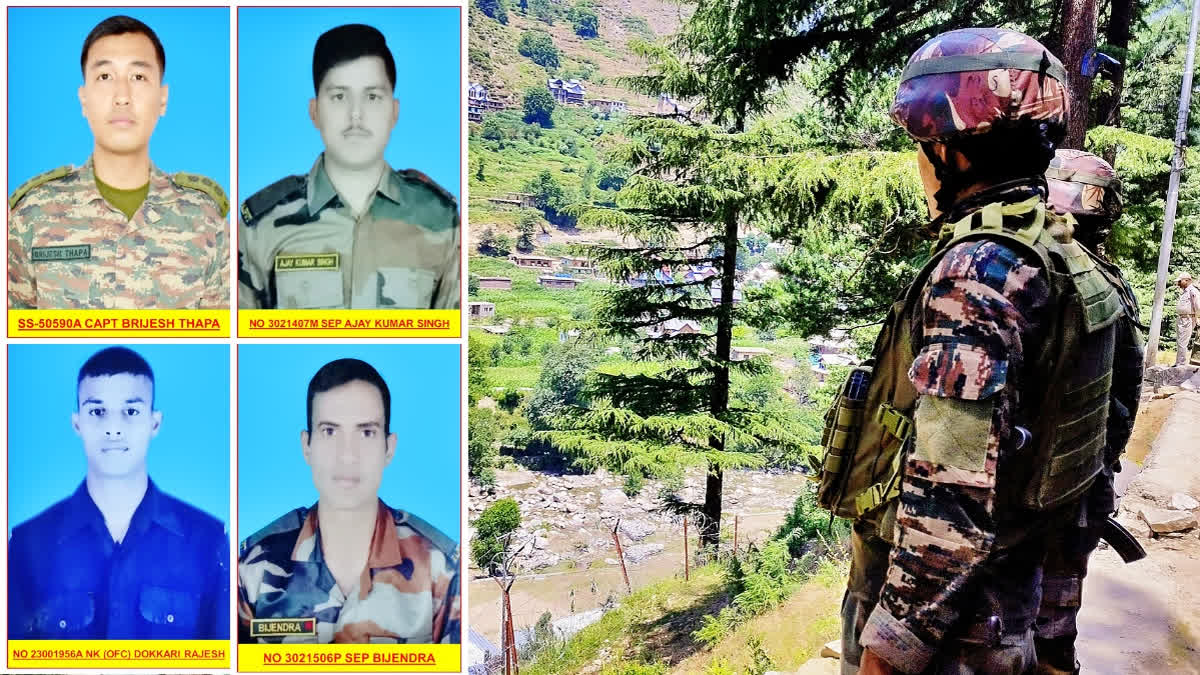 Jammu And Kashmir: Officer Among 4 Soldiers Killed In Doda Encounter ...
