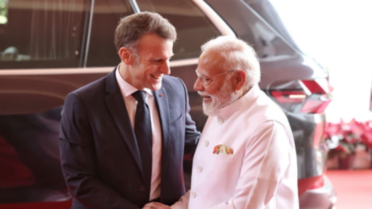 Watch LIVE: PM Narendra Modi, French President Emmanuel Macron Joint ...