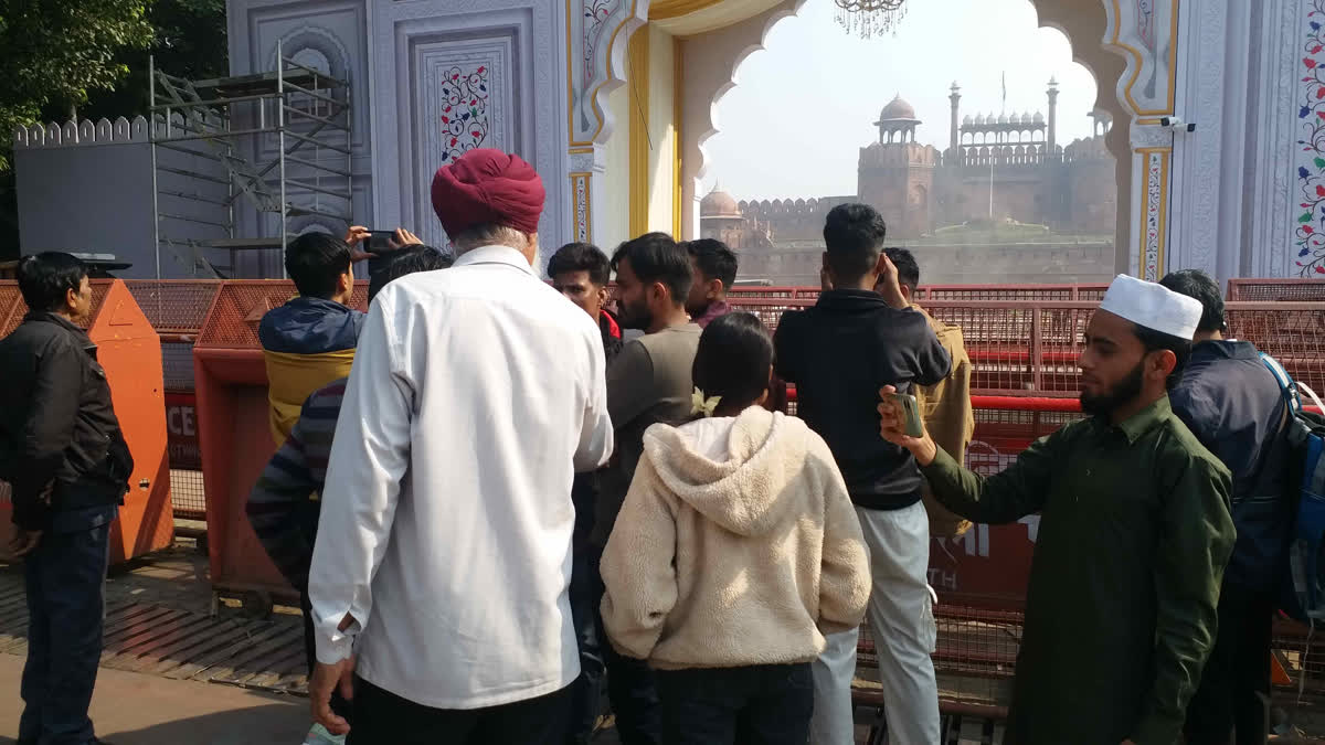 Visitors Throng Red Fort Ever Since Monument Reopens After Delhi Blast
