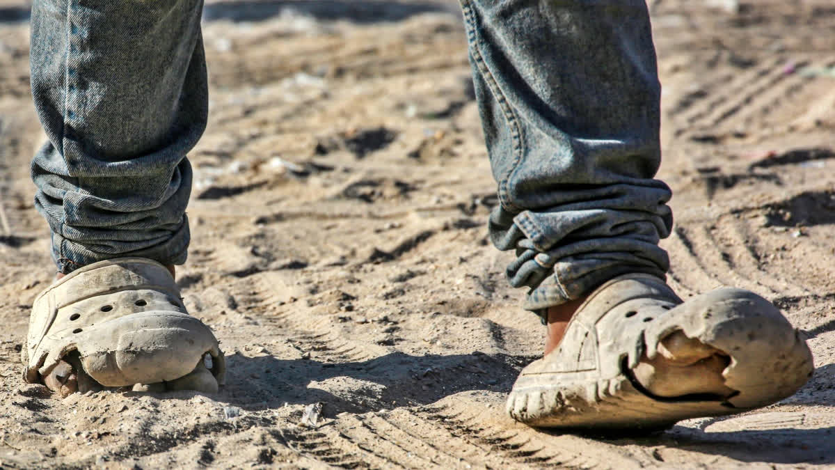 'Can't Find Any': Besieged Gazans Share Shoes, Wear Same Clothes For Months