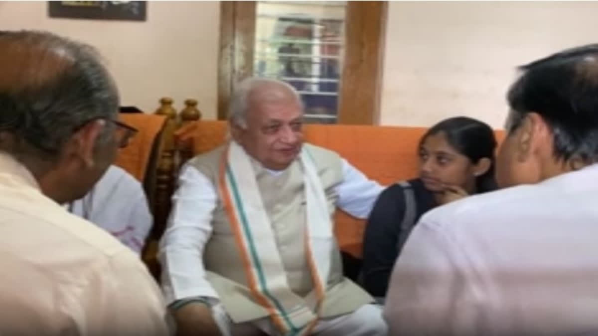 Elephant Attack: Kerala Guv Visits Kin of Victims in Wayanad