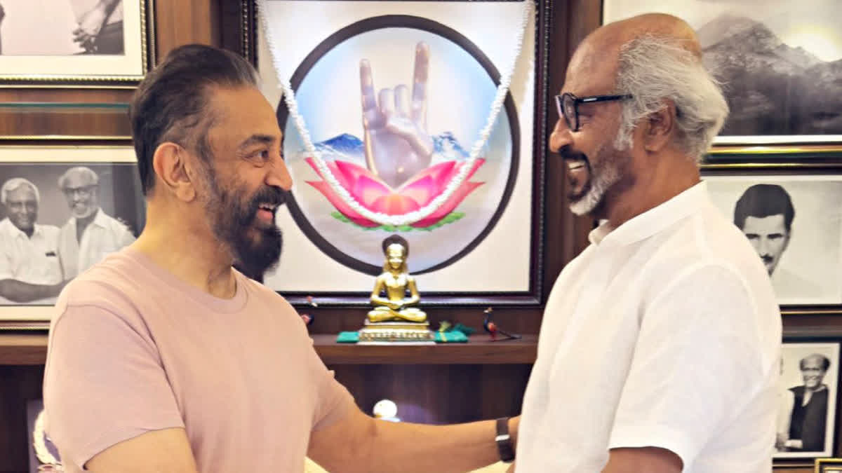 'Two Legends, One Frame': Rajinikanth-Kamal Haasan Film After 47 Years ...