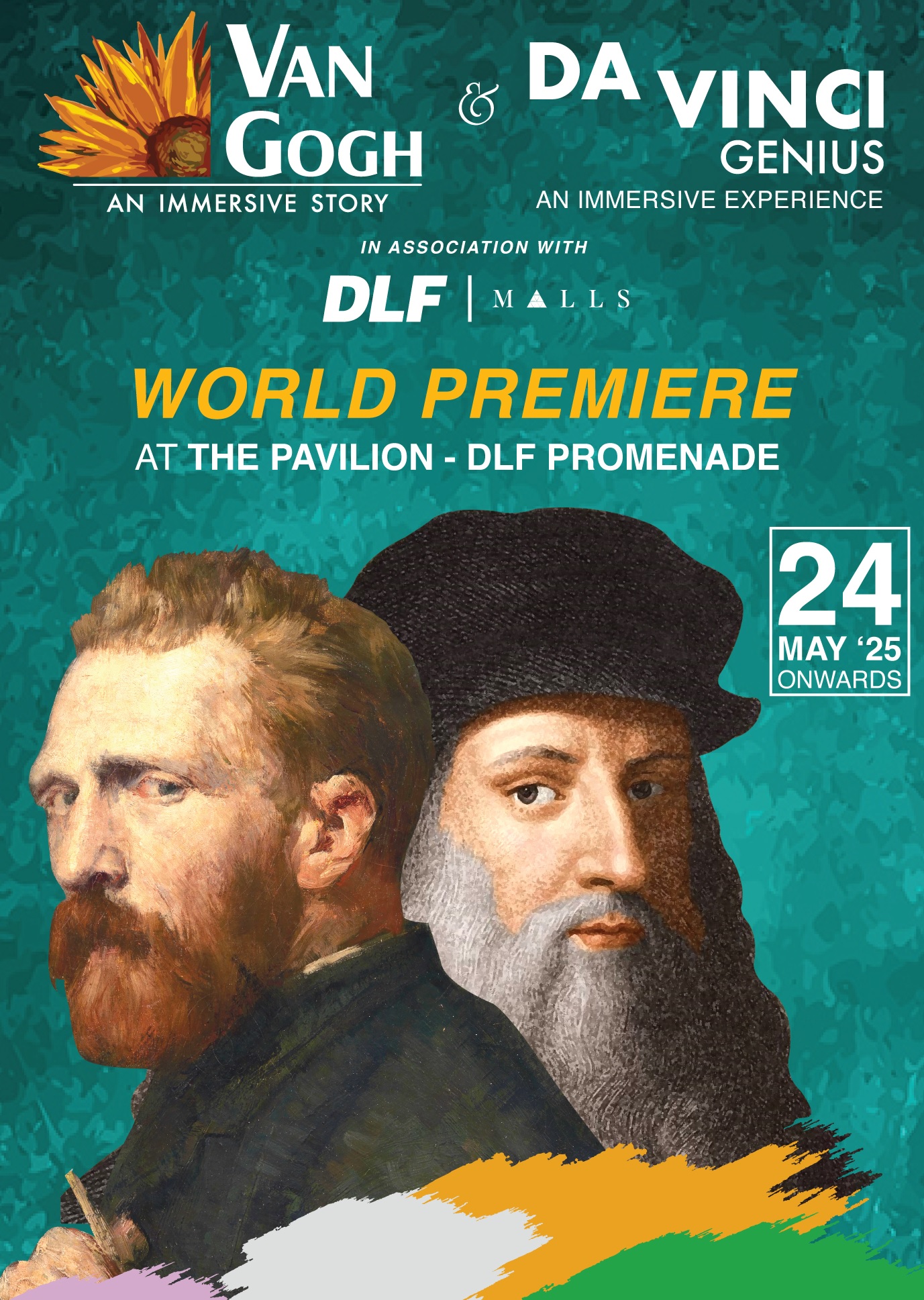 Immerse Yourself In the Works Of Leonardo da Vinci And Van Gogh In A ...