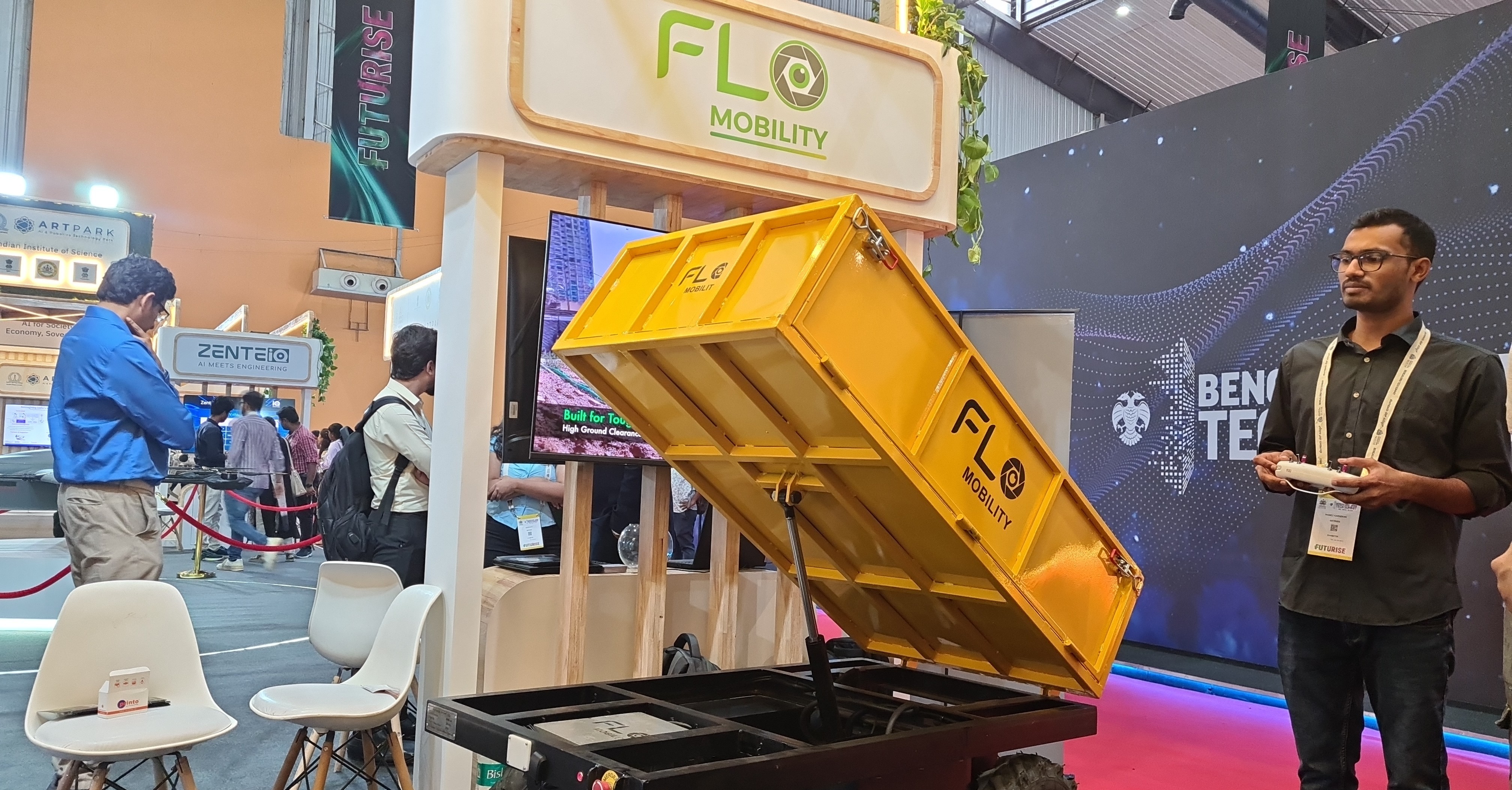 Bengaluru Start-Up's Made In India Autonomous Wheelbarrow Aims To Transform Construction Workflows