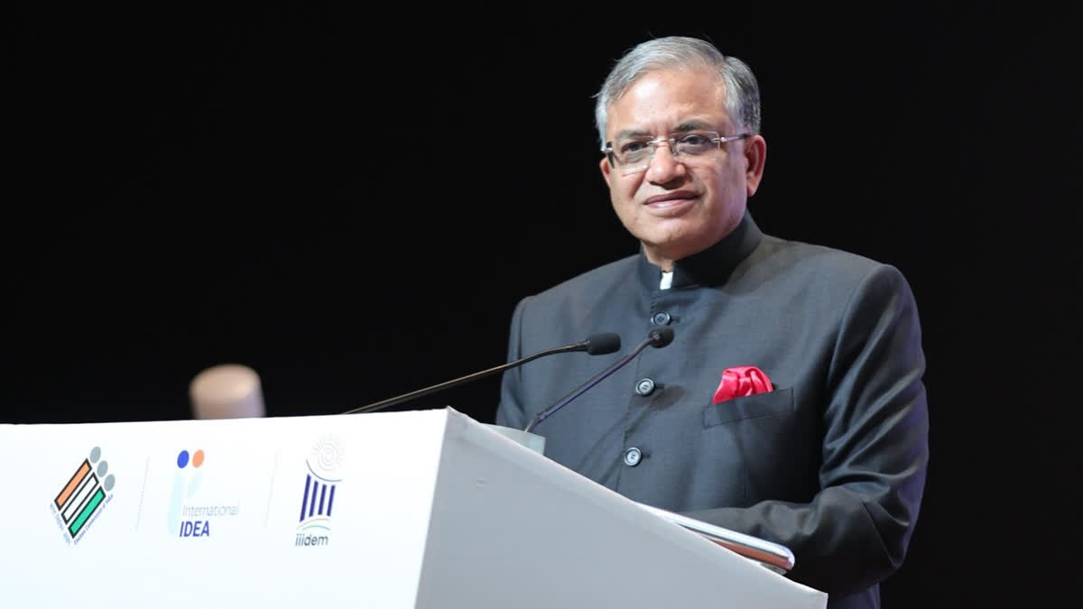 At ECI Int'l Conference, CEC Gyanesh Kumar Calls BLOs Backbone Of India ...