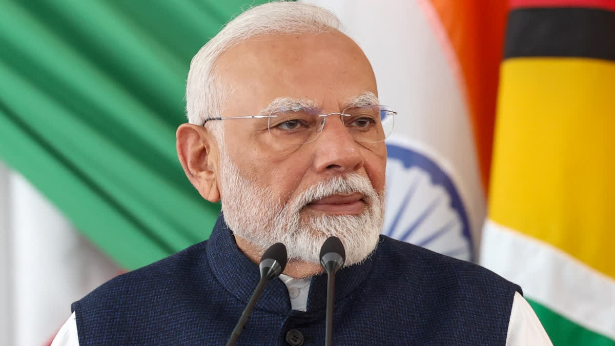 Guyana, Dominica Confer Top Awards On PM Modi