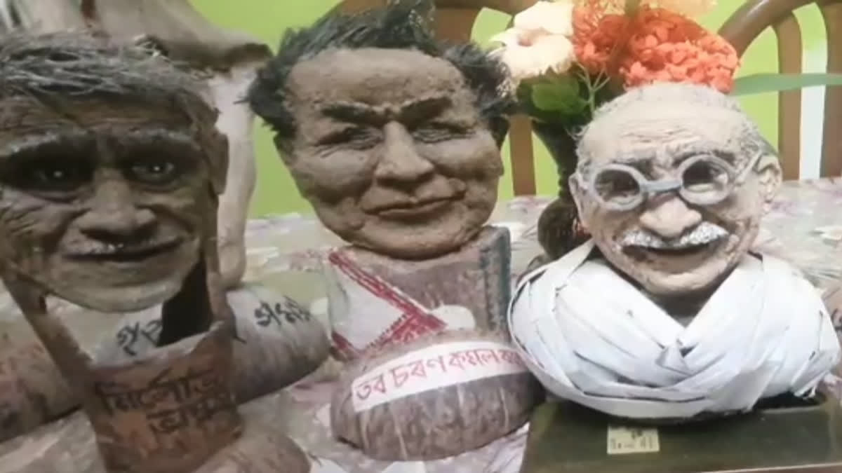 Diganta Gohain A Sculptor Who Transforms Waste Into Remarkable Art