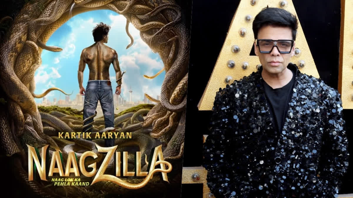 Naagzilla: Kartik Aaryan Turns Shape-Shifting Serpent In Karan Johar's ...