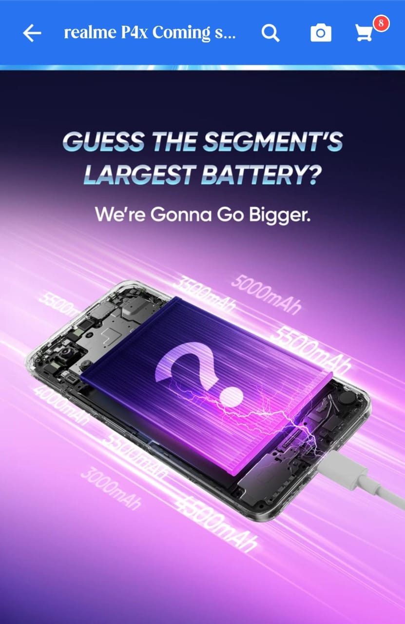 ଖୁବଶୀଘ୍ର ଲଞ୍ଚ ହେବ Realme P4X 5G ଫୋନ; ଫ୍ଲିପକାର୍ଟ ଜାରି କଲା ଟିଜର