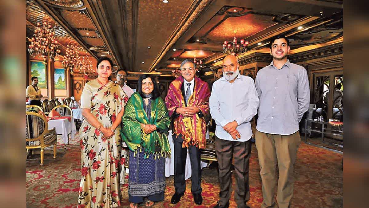 CEC Gyanesh Kumar, Wife Visit Ramoji Film City